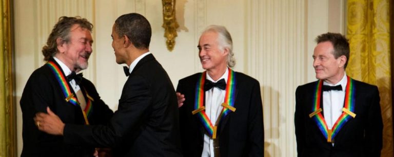 Led Zeppelin homenajeados en Washington por Obama — Futuro Chile