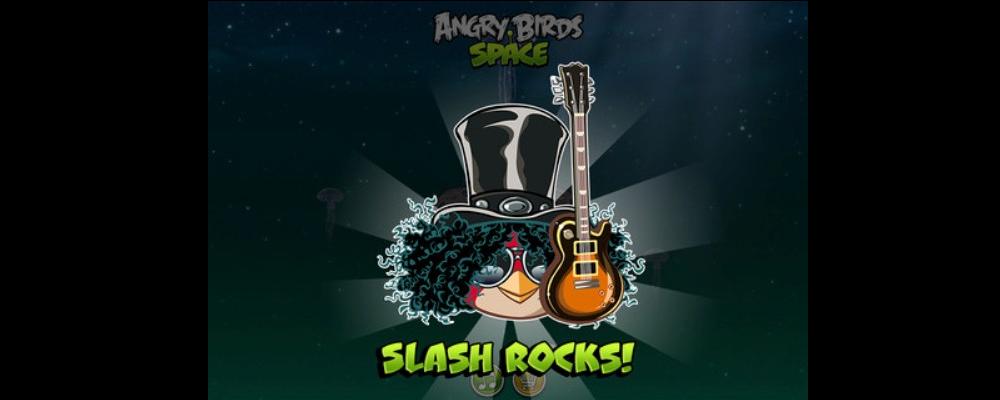 Slash graba tema principal de «Angry Birds» — Futuro Chile