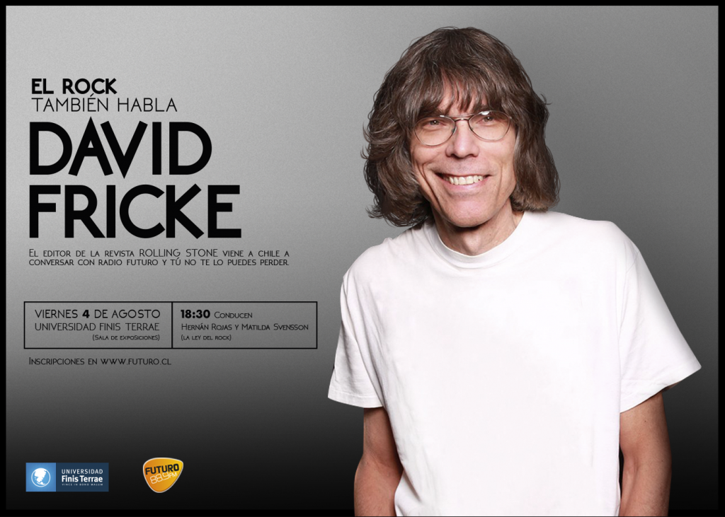David Fricke en Chile: Hoy, Futuro y Encuentro El Mercurio realizan ...