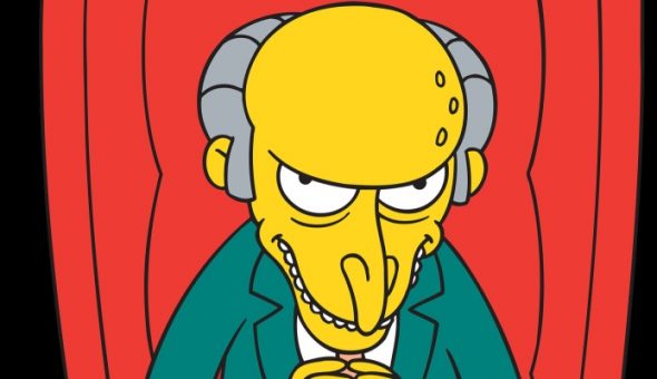 Hoy está de cumpleaños el Señor Burns de "Los Simpsons", el ser más ...