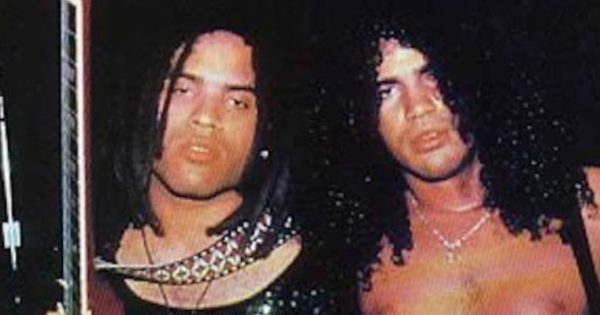 Lenny Kravitz recuerda ir a la escuela con Slash