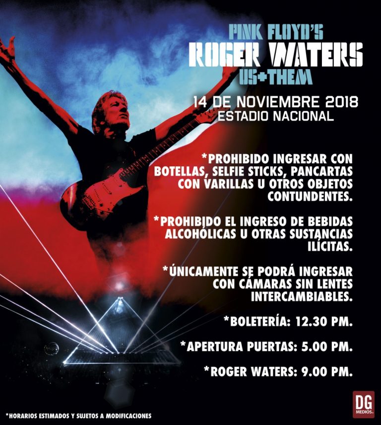 Roger Waters en Chile: Horarios y recomendaciones — Futuro Chile