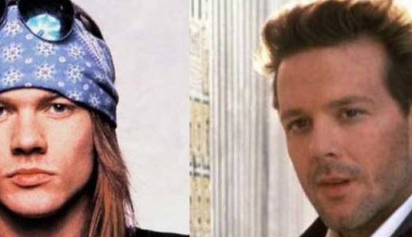 Diversos comentarios provocó una imagen de un fan con Axl Rose y Mickey ...