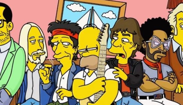 ESPECIAL // Los mejores cameos de clásicos del rock en "Los Simpson"