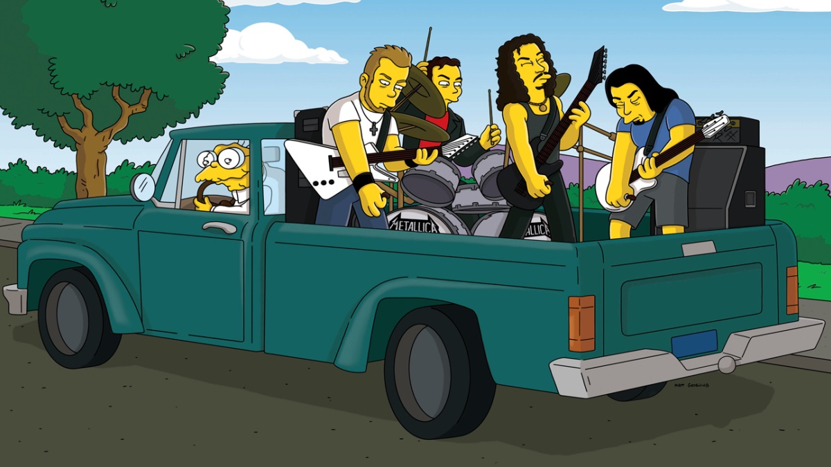 ESPECIAL // 10 apariciones de bandas de Rock y Metal en Los Simpson ...