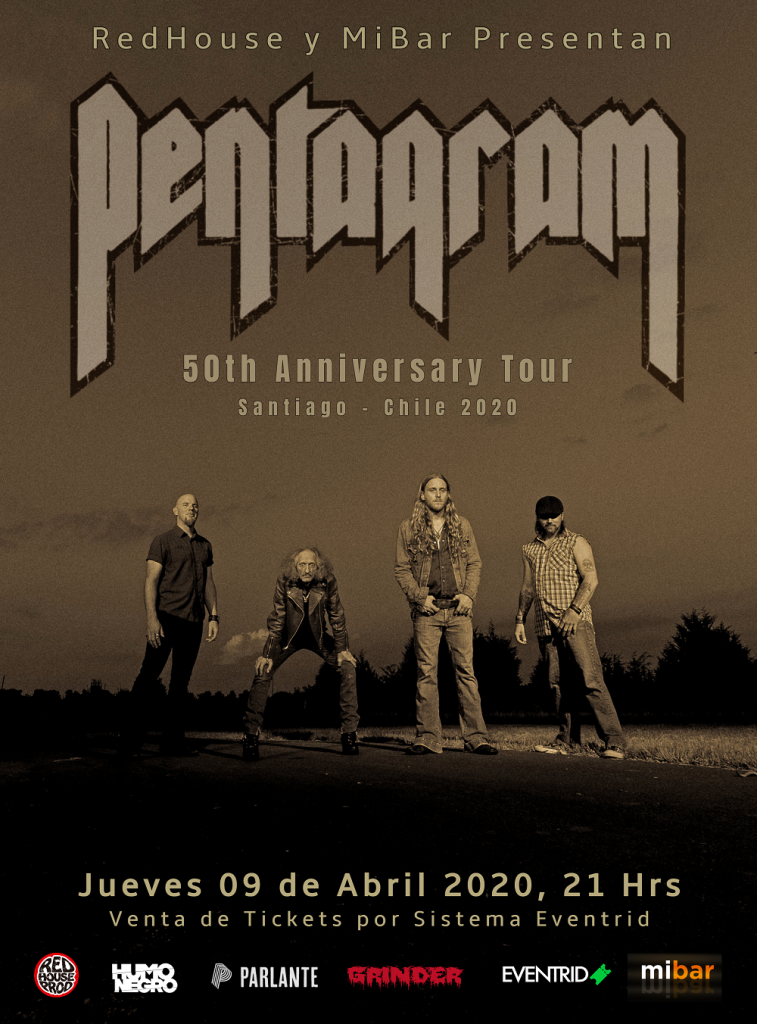 Pentagram se presentará por primera vez en Chile celebrando 50 años ...