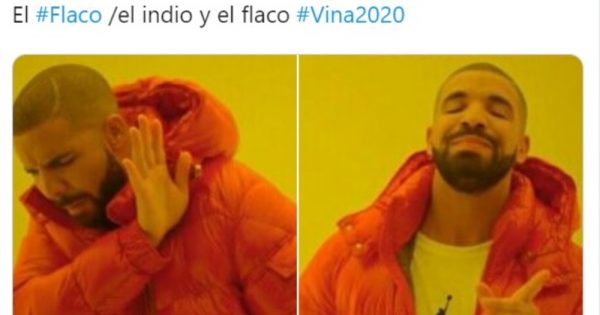 Los memes de la rutina de Paul Vásquez, El Flaco, en Viña 2020