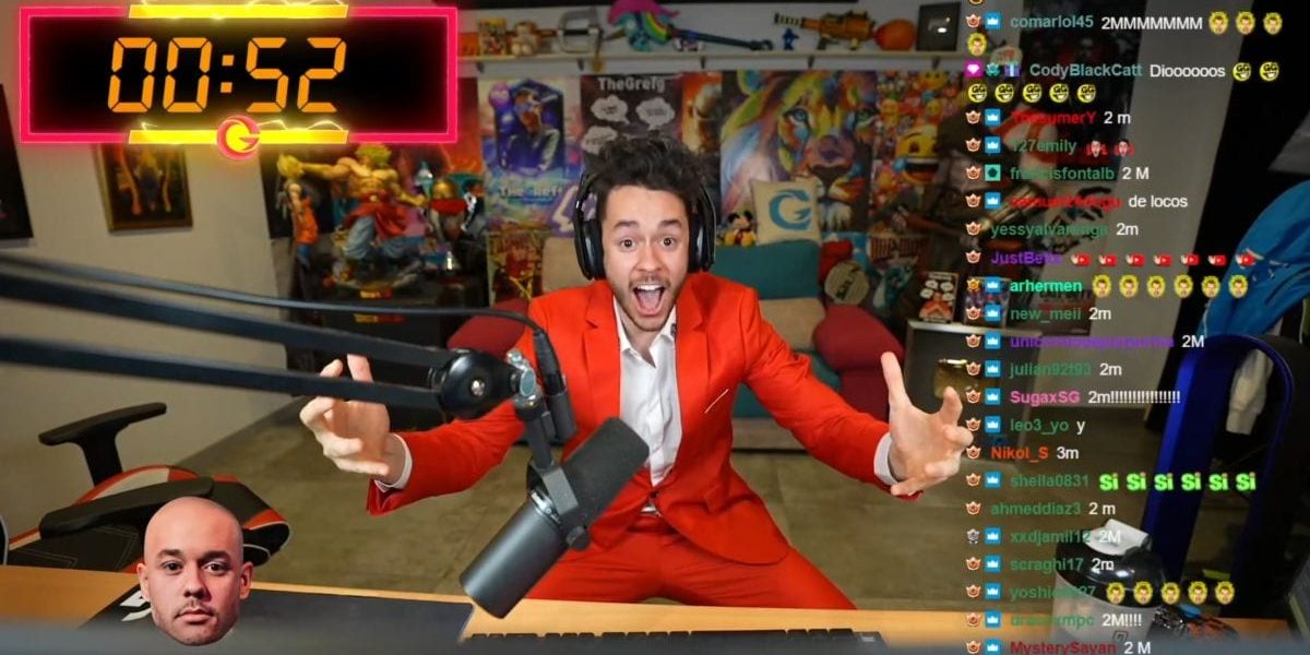 ¡Historia pura! Streamer español batió récord en Twitch con más de 2 ...
