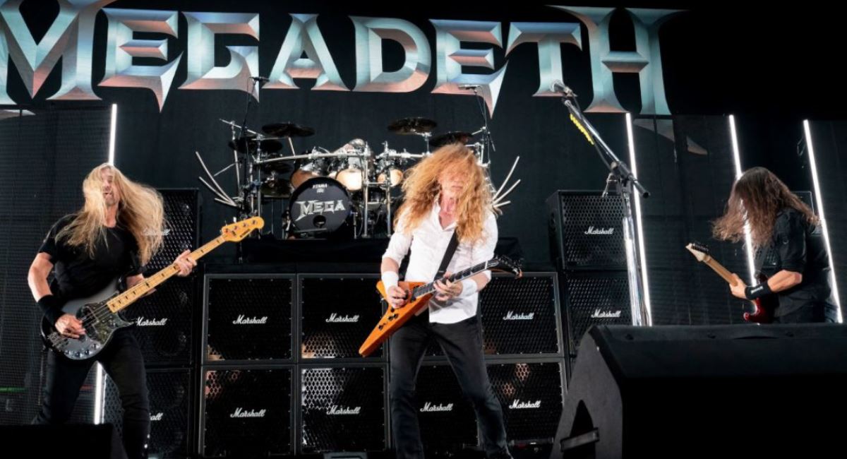 Megadeth realizó su primer show con James Lomenzo — Futuro Chile
