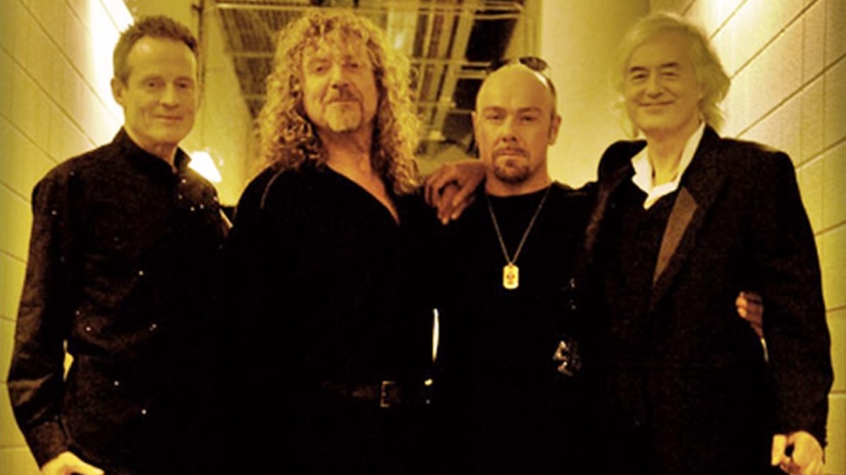 El día en que Led Zeppelin se reunió sobre un escenario — Futuro Chile
