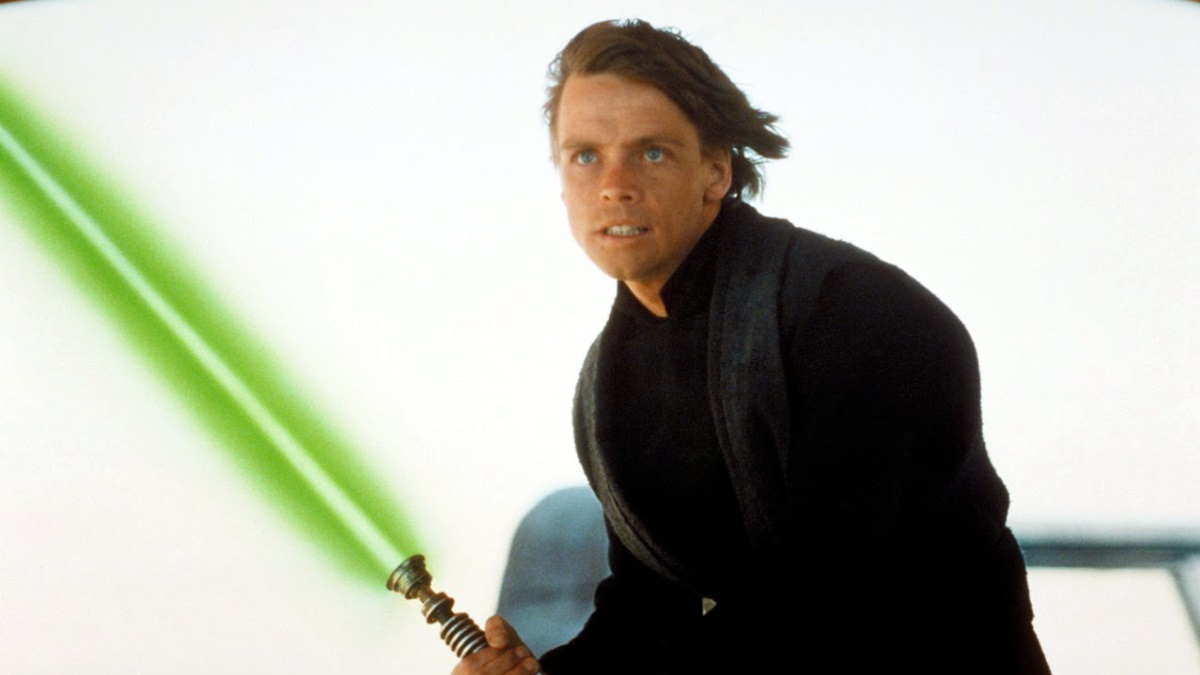 ¿Por qué el sable de Luke Skywalker es verde en "Return of the Jedi ...