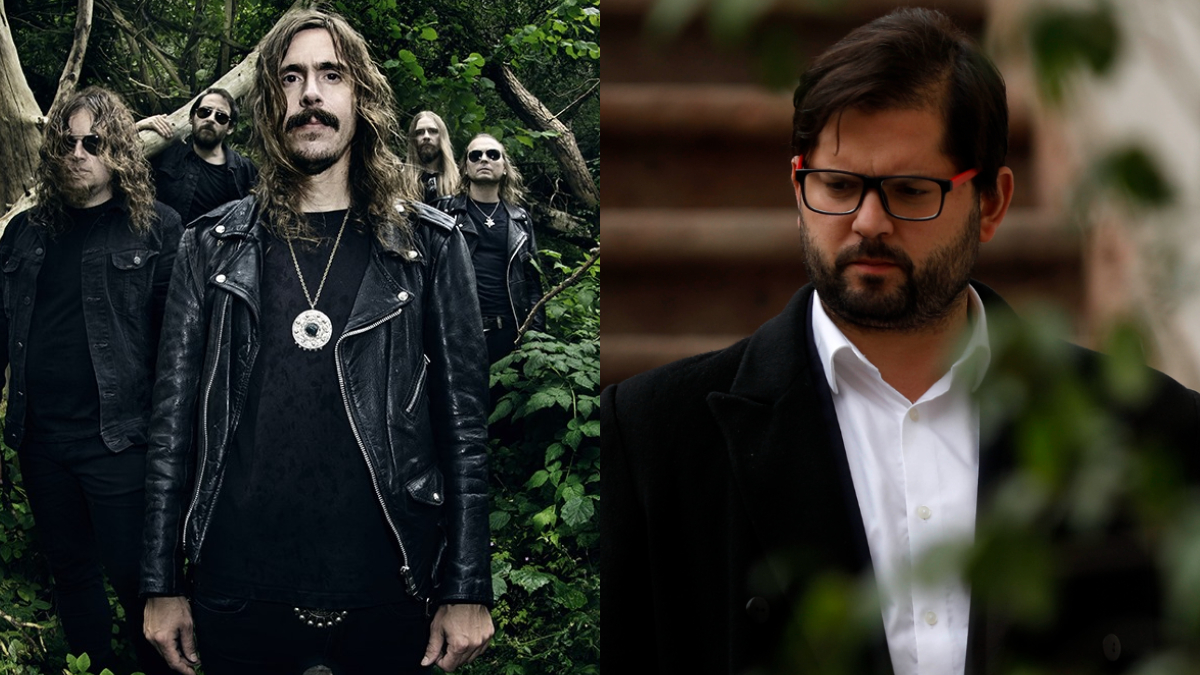 Opeth le hace inusual regalo al Presidente Boric — Futuro Chile