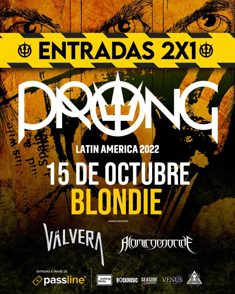 Prong ya tiene "casi terminado" un nuevo disco de estudio — Futuro Chile