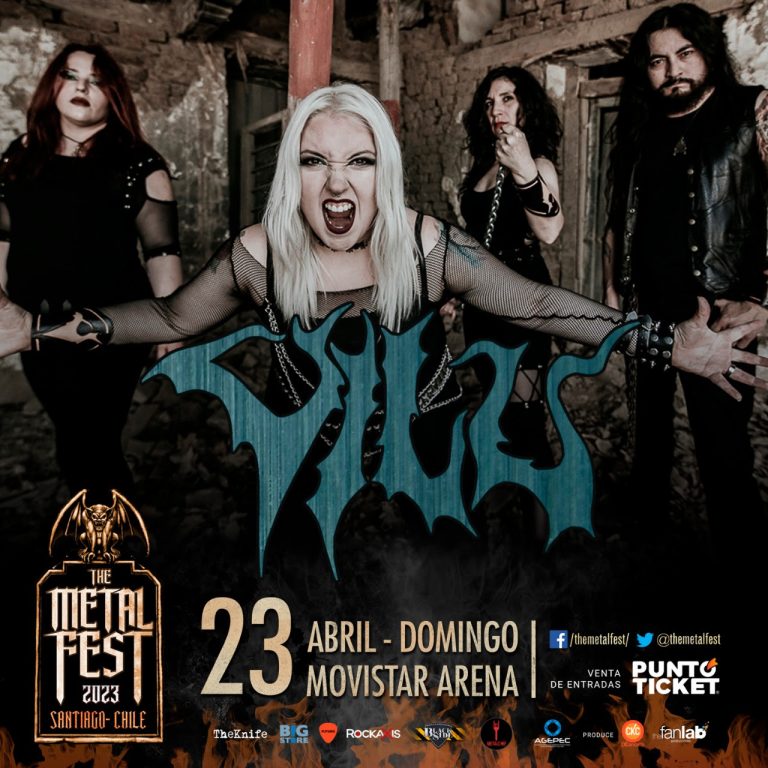 The Metal Fest 2023: La banda chilena Vilú estará en el Movistar Arena — Futuro Chile