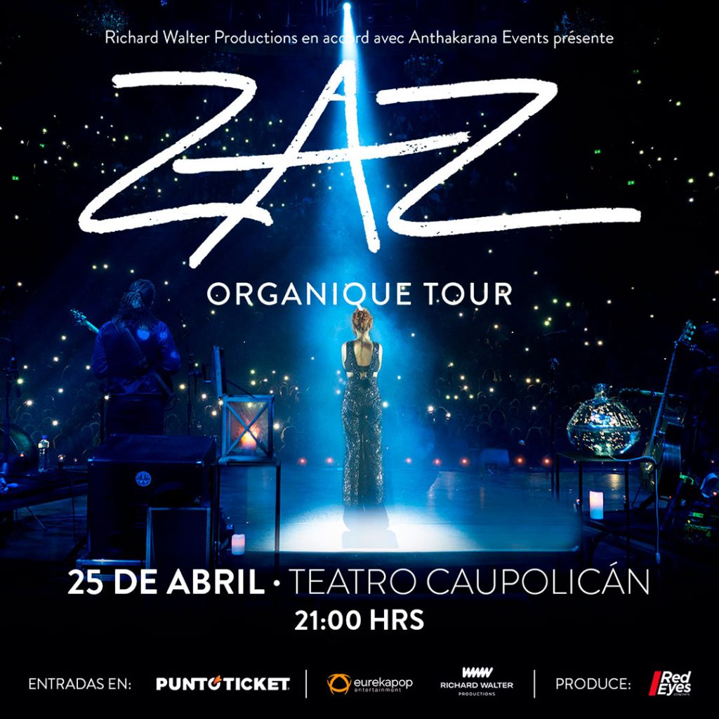 ZAZ en Chile 2023: Fecha y venta de entradas — Futuro Chile