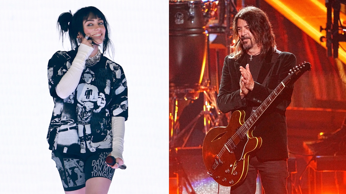 Dave Grohl cantó con Billie Eilish en homenaje a Taylor Hawkins — Futuro Chile