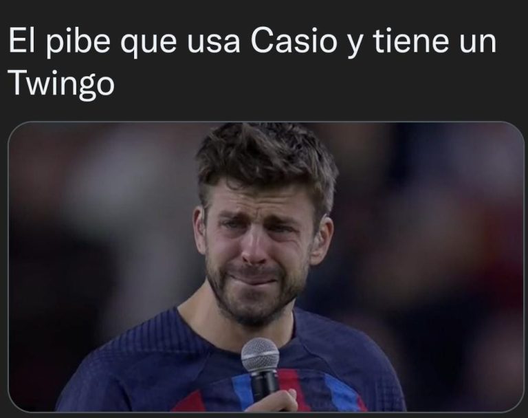 Los memes que transformaron a Piqué en tendencia en redes sociales ...