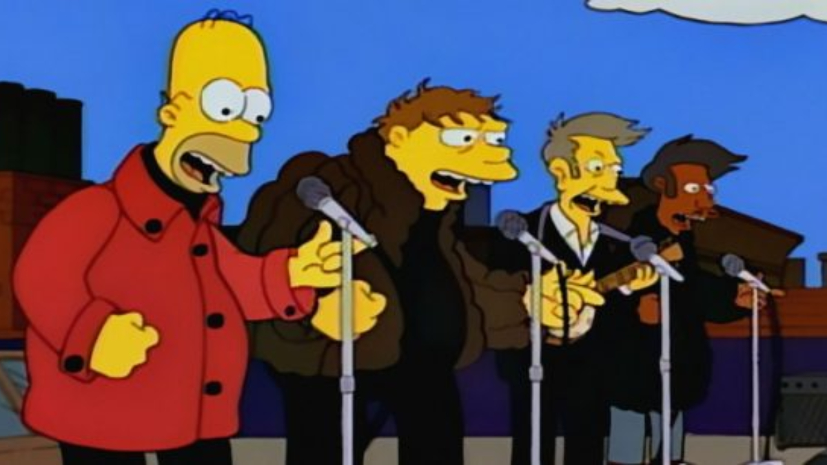 ¿Lo recuerdas?: El homenaje de «Los Simpson» en la azotea de The ...