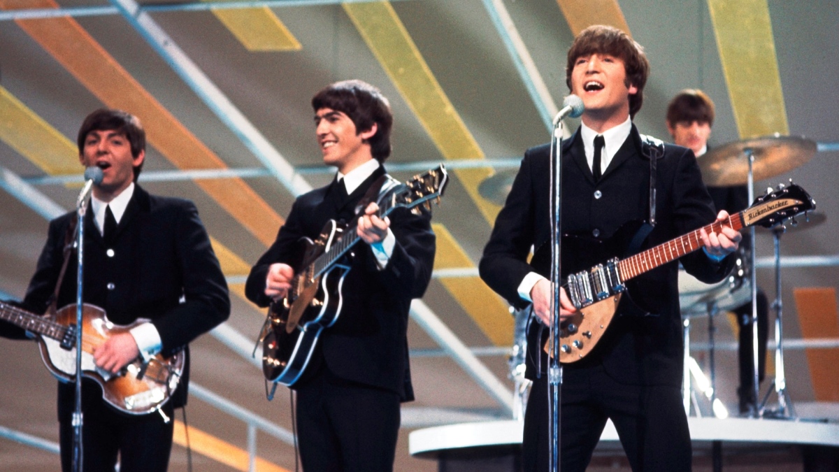 The Beatles Ed Sullivan In Color