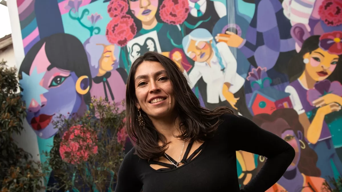 Anis, artista chilena realiza destacadas obras de arte en Australia ...