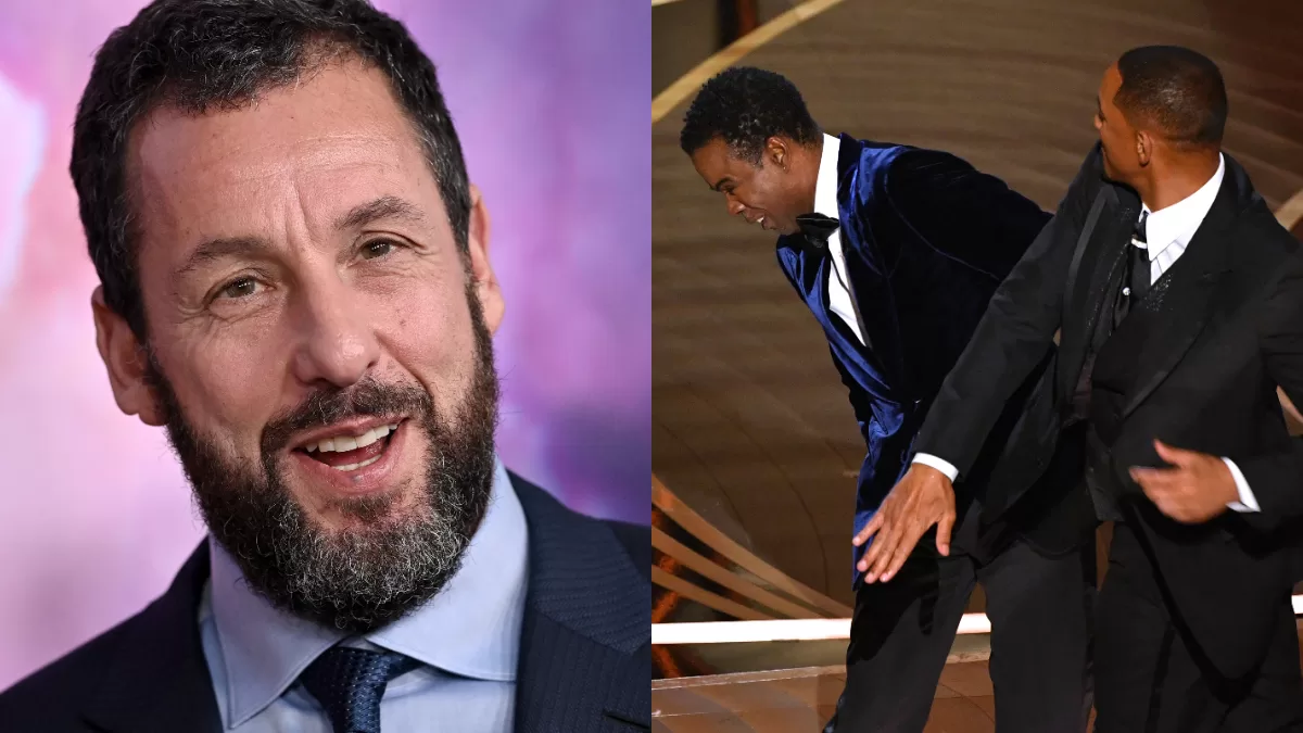 Adam Sandler celebra cachetada que le dieron a Chris Rock: "Es lo mejor ...