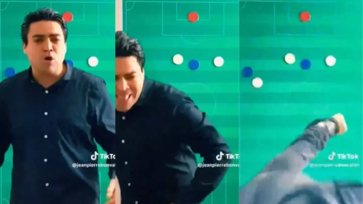 Rompió el set de grabación con un cabezazo: El perturbador video de Jean Pierre Bonvallet que se ...