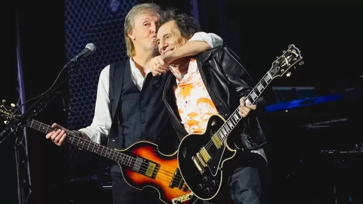 Un reencuentro con su bajo perdido y con Ringo Starr y Ronnie Wood de ...