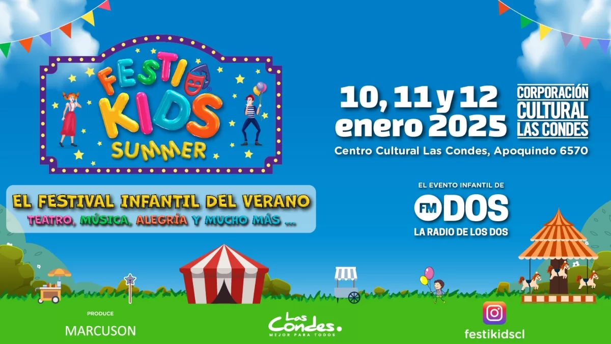 CONCURSO CERRADO // Futuro te regala entradas para Festikids Summer 2025 — Futuro Chile