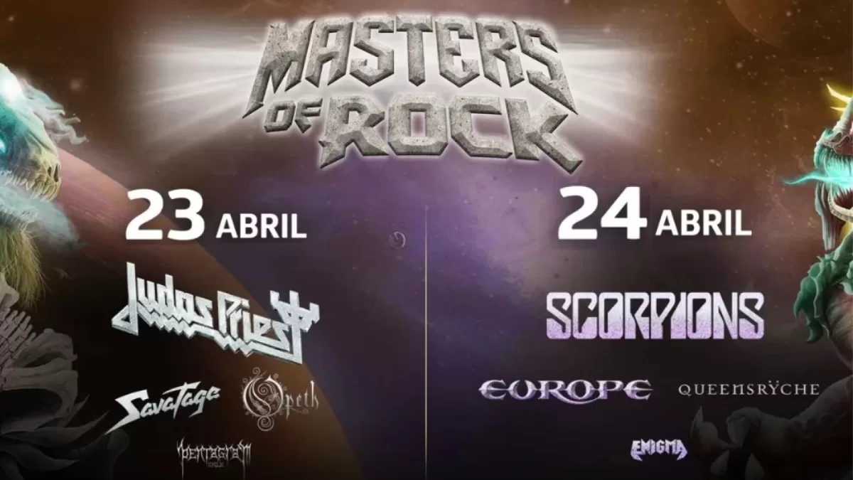 Masters of Rock 2025: horarios por día para el miércoles 23 y jueves 24 de abril — Futuro Chile