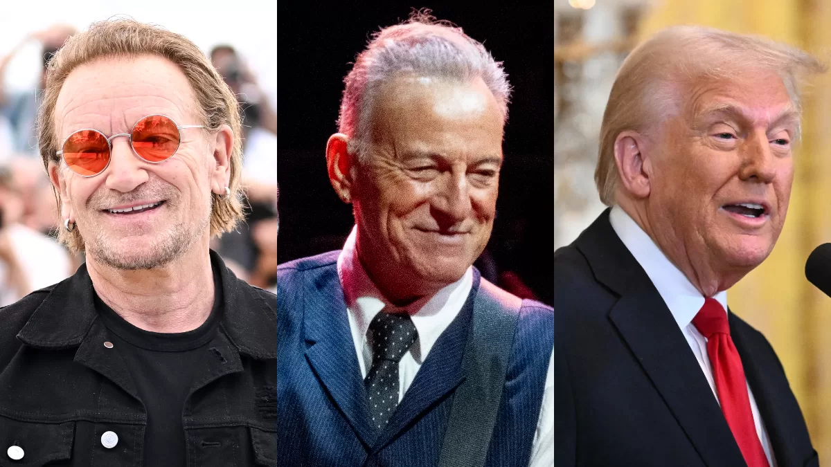 Bono respalda a Bruce Springsteen tras acusaciones de Donald Trump ...