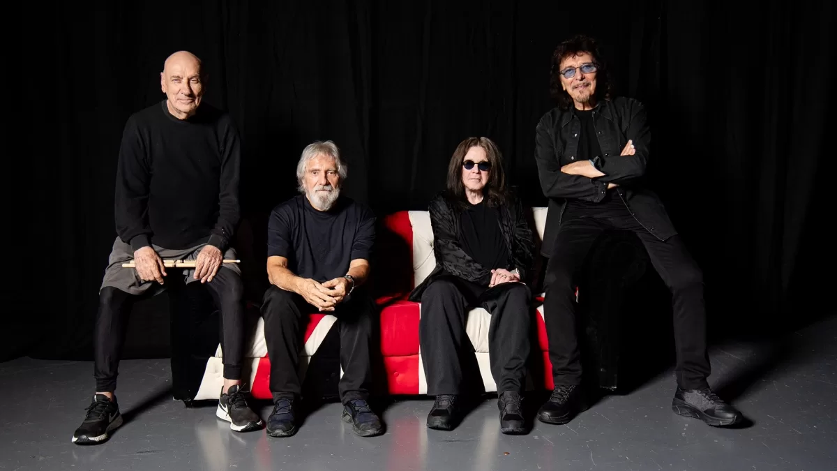 Black Sabbath en pleno posa para Ross Halfin antes del último show en ...