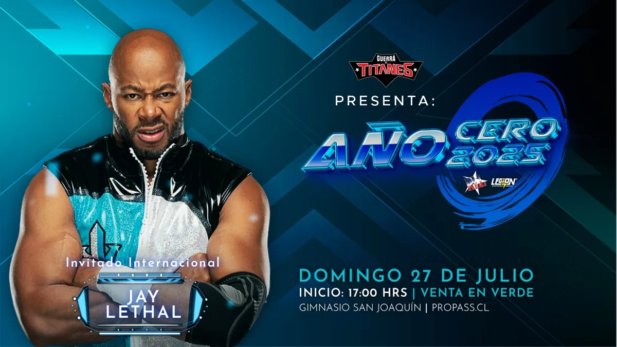 Guerra de Titanes presenta "Año Cero 2025": el luchador internacional Jay Lethal liderará el ...