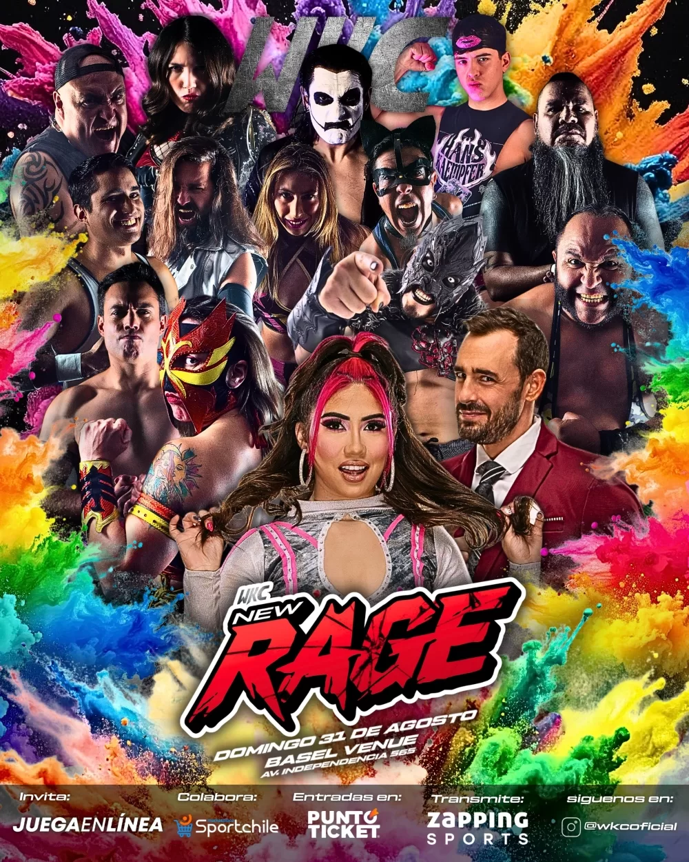 El regreso de La Catalina luchando en Chile y Ariel Levy como hoy: ¿Dónde ver WKC lucha libre ...