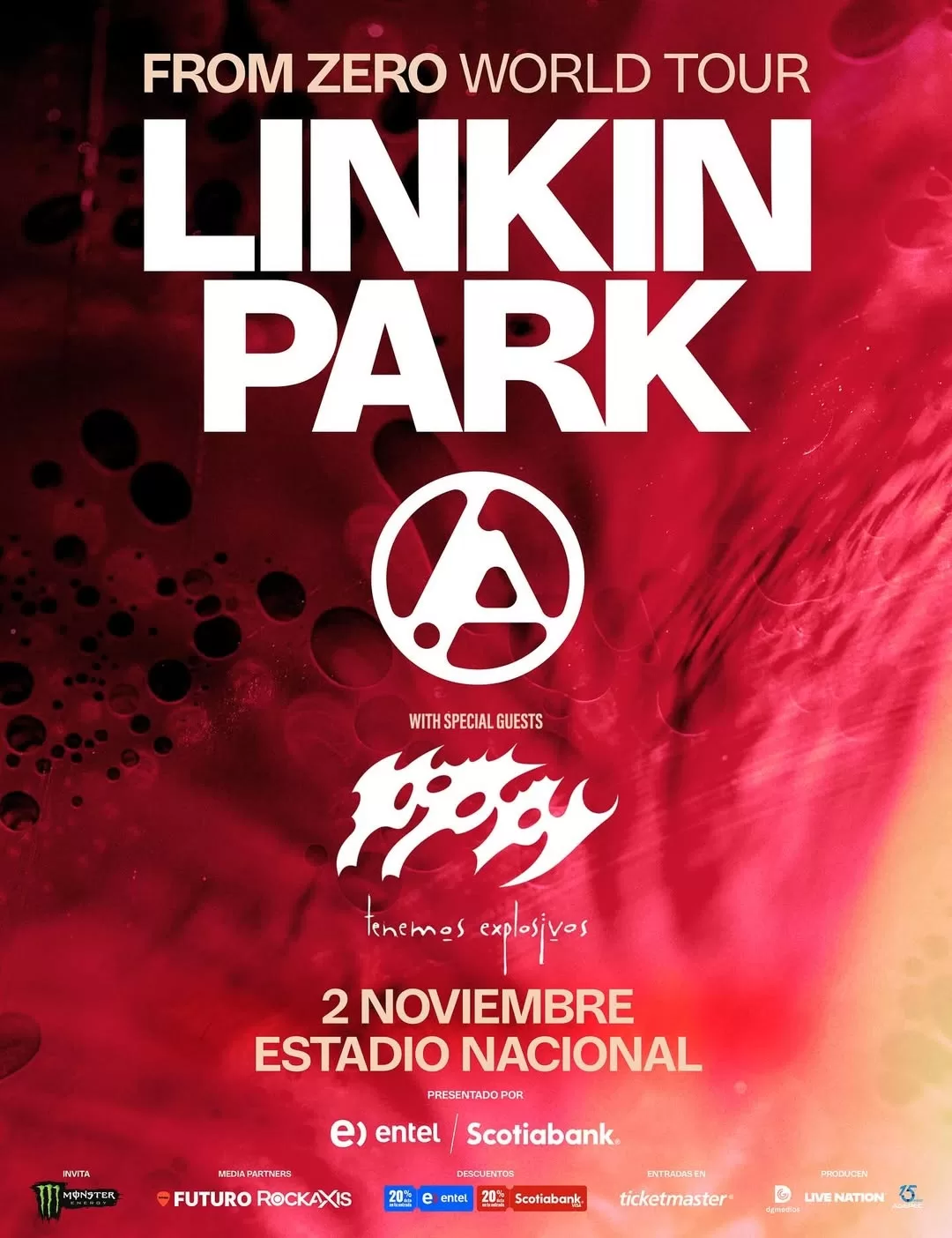 Linkin Park en Chile 2025: confirman a Poppy y Tenemos Explosivos para la apertura del concierto ...