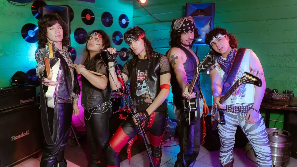 Glam rock chileno: RAFF estrena videoclip de su single “Livin’ For ...