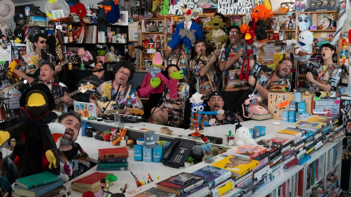 31 Minutos hace su histórico debut en Tiny Desk de la NPR — Futuro Chile
