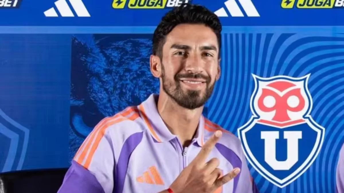 El "Gato" Lucero ya es azul: La frase sobre la hinchada de la U que ...