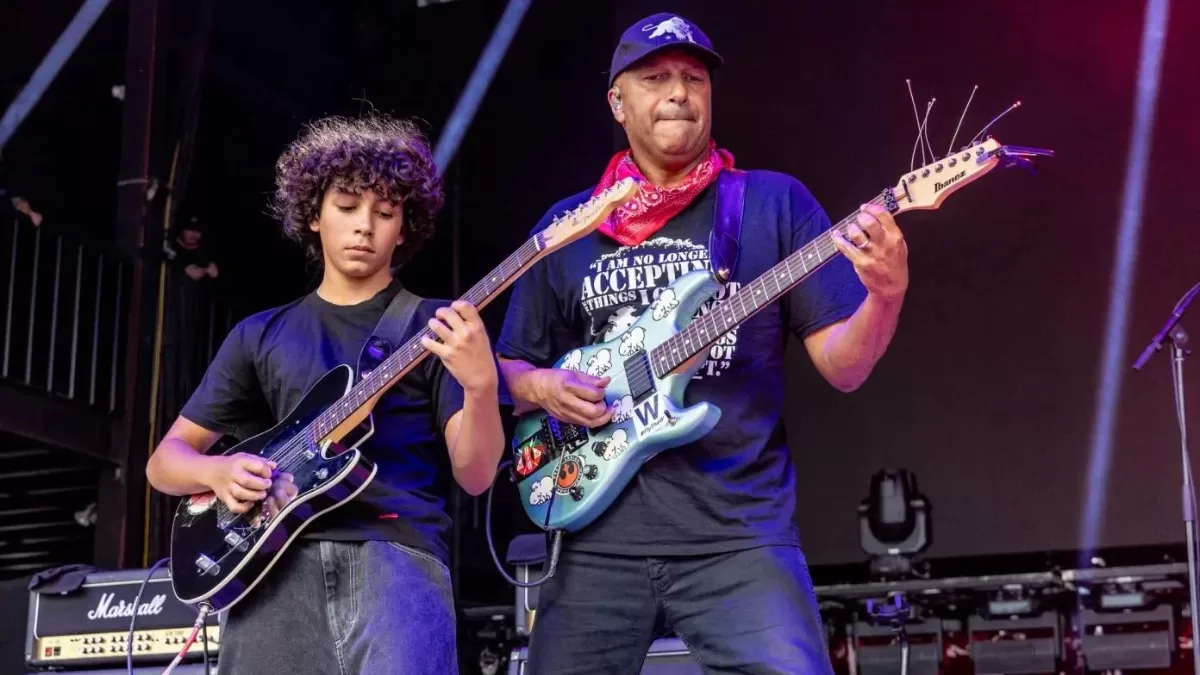El rock se hereda: hijo de Tom Morello toca clásico de Steve Vai ...