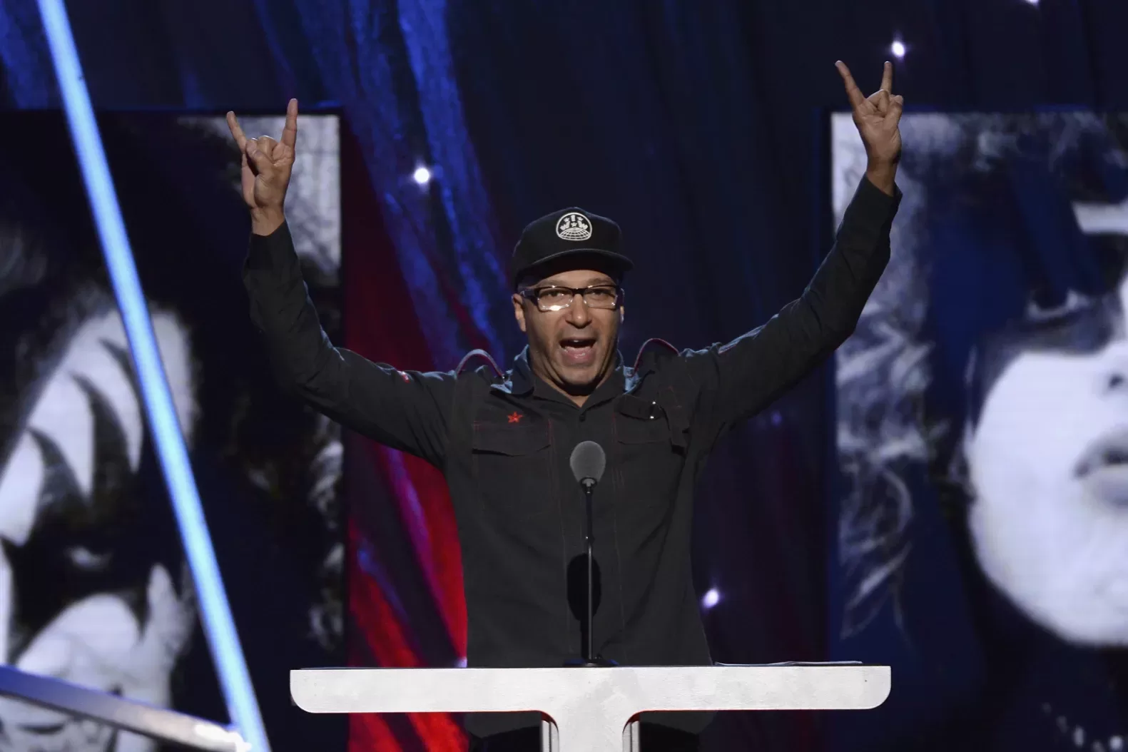 Tom Morello, el hombre que indujo a Kiss al Rock n' Roll Hall of Fame ...